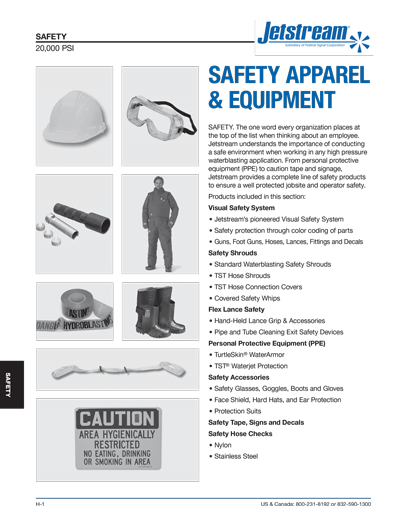 Jetstream Safety Manuals